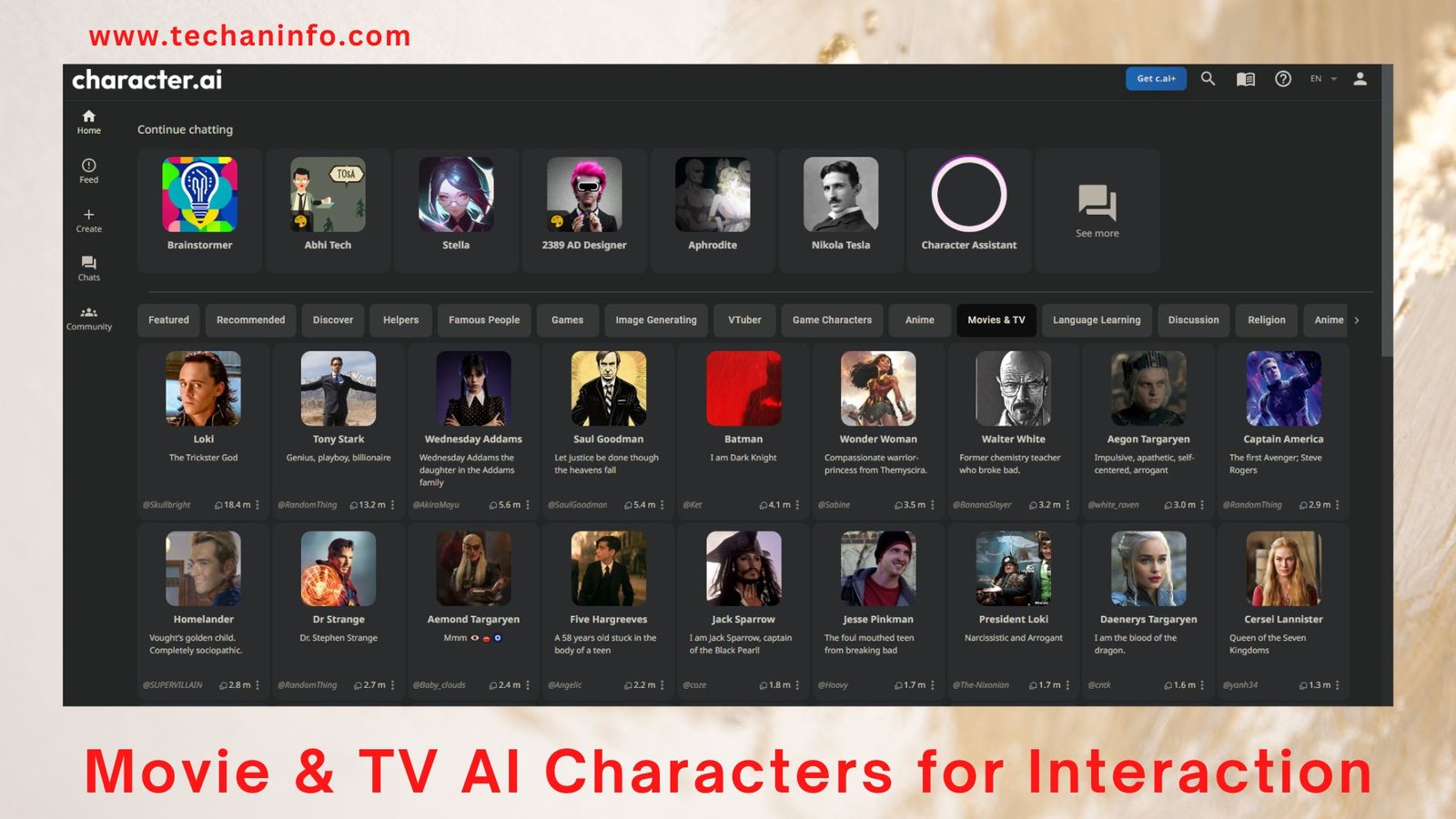 Character AI Beta: Create Characters which brings life in stories ...